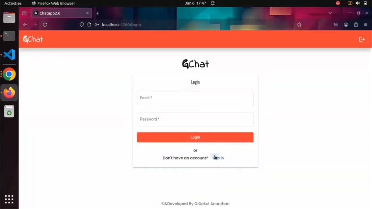 chat application using angular and node js | socket io - YouTube