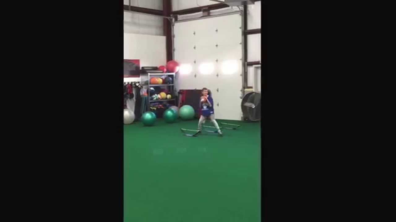 Frankie Griffin Workout with Travis Meyers - YouTube