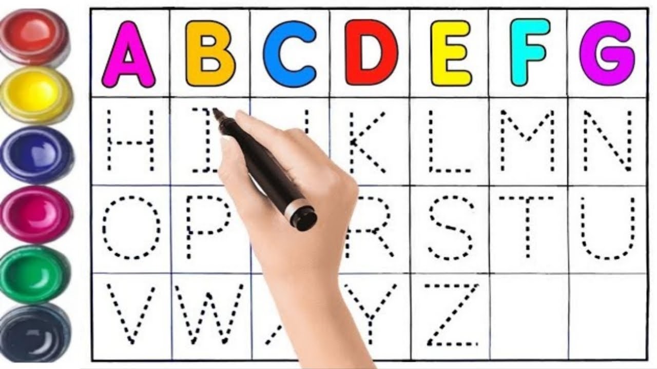 ABC Writing Collection along the Dotted Line for Toddlers & Kids | Let ...