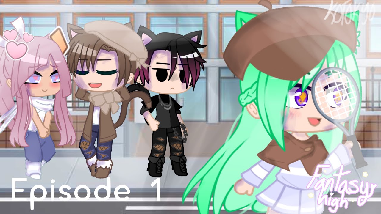 Fantasy High | Season 1 Episode 1 | Sibling rivalry | Voice Acted Gacha ...