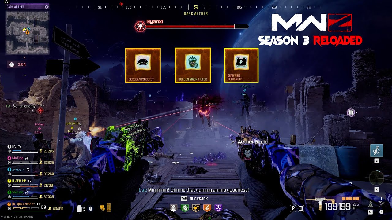 NEW MW3 ZOMBIES SEASON 3 RELOADED - NEW DARK AETHER RIFT TIER 5 ...