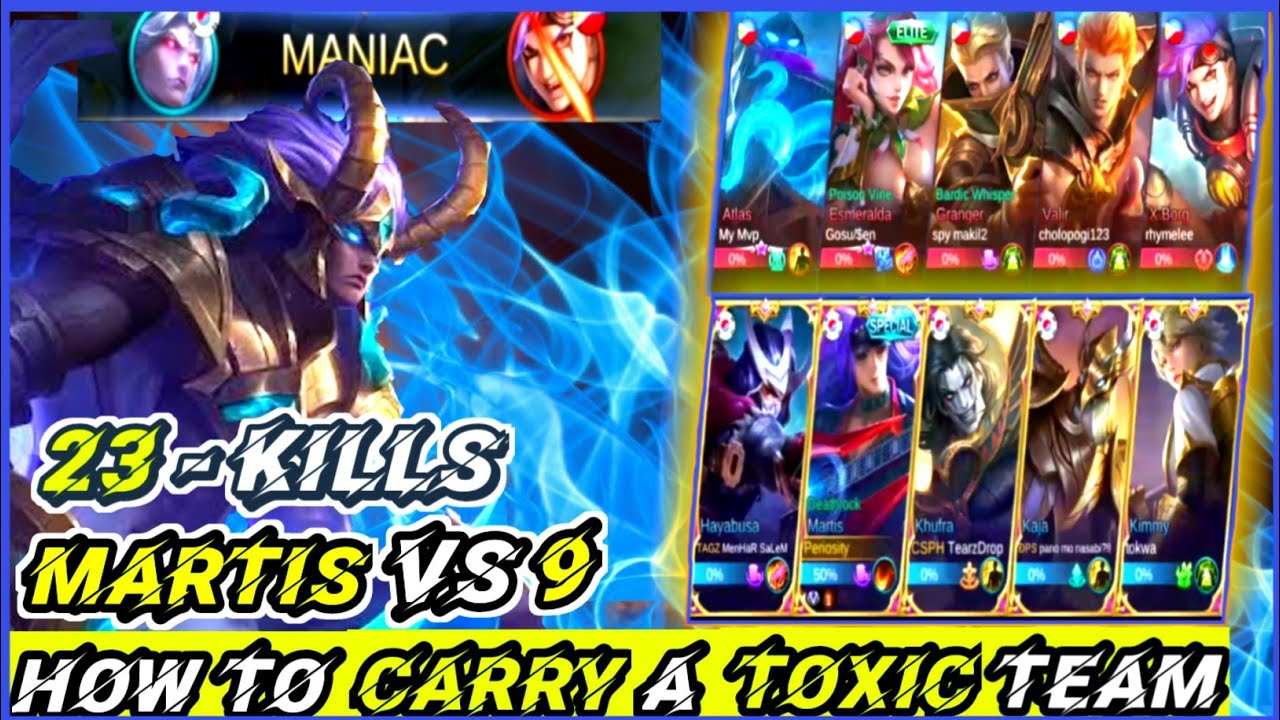 MARTIS CARRY A 4 TOXIC TEAM U CAN RELATE IN THIS VIDEO MARTIS GAME martis-carry-a-4-toxic-team-u-can-relate-in-this-video-martis-game
