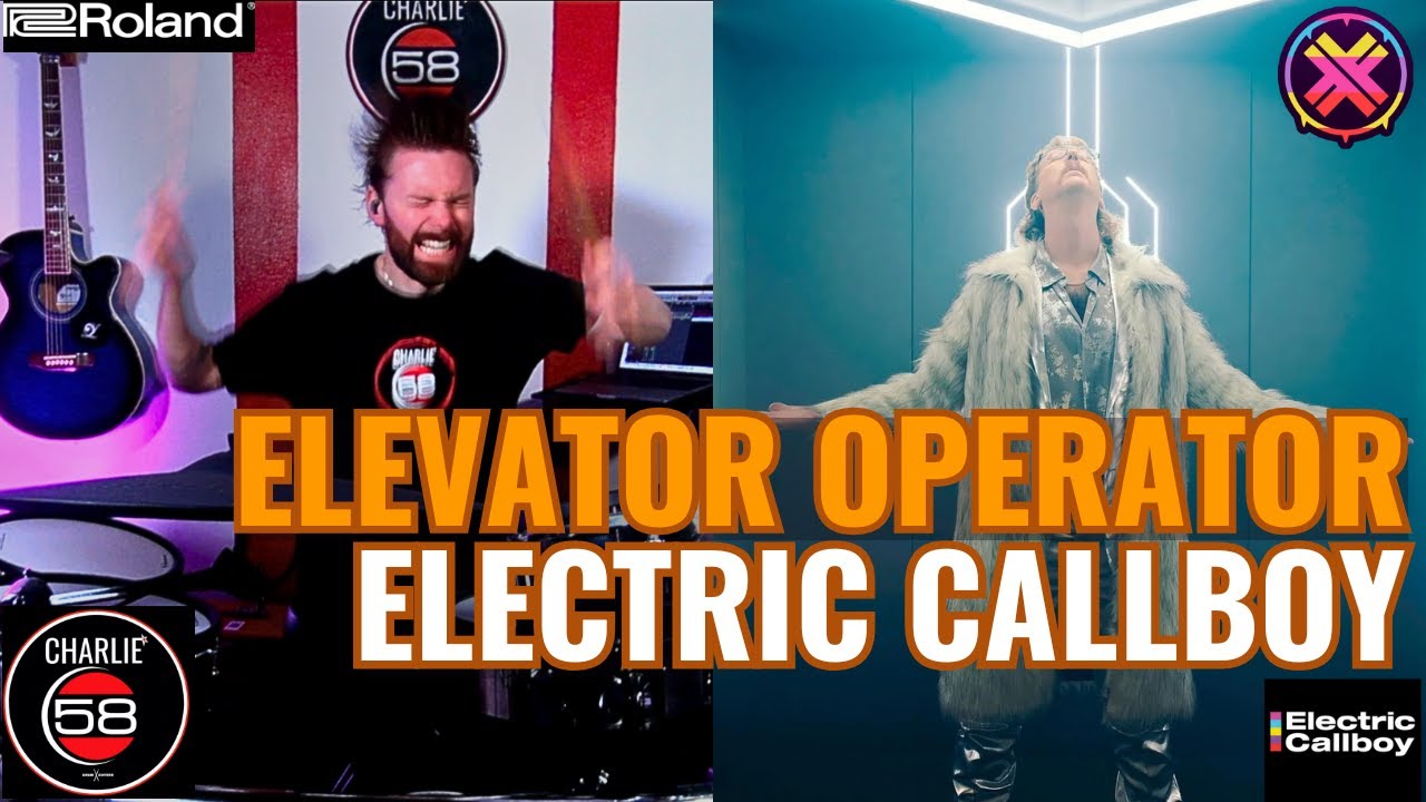 Electric Callboy - ELEVATOR OPERATOR | CharlieC58 Drum Cover - YouTube