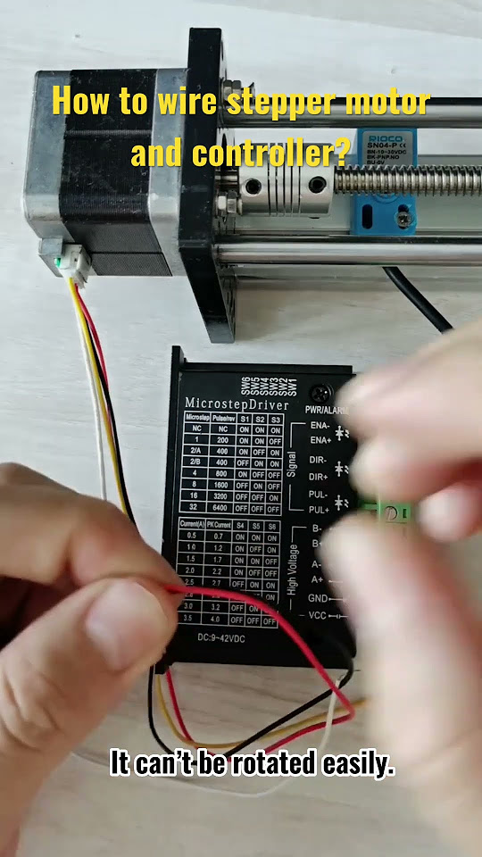 How to wire steppe motor and controller? #stepper_motor #steppers # ...