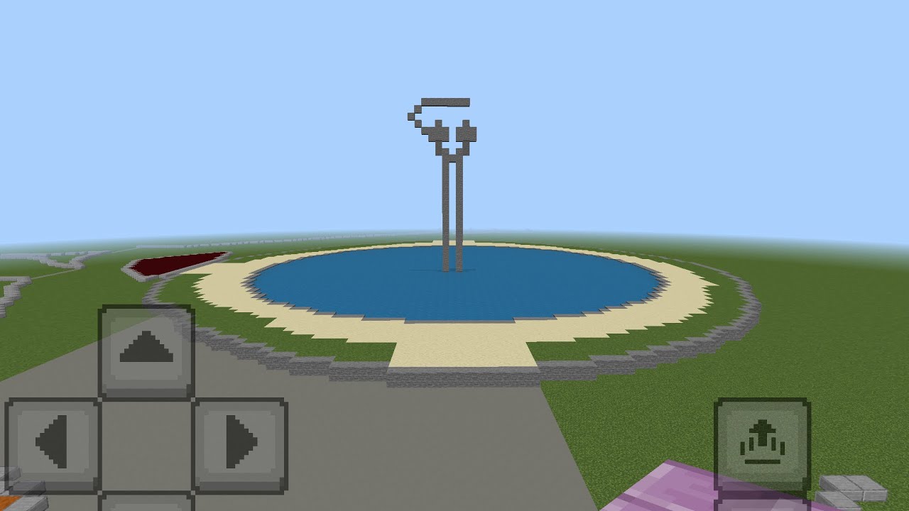 Minecraft - Tutorial membuat patung di Bundaran Hi Jakarta #11 part1 ...