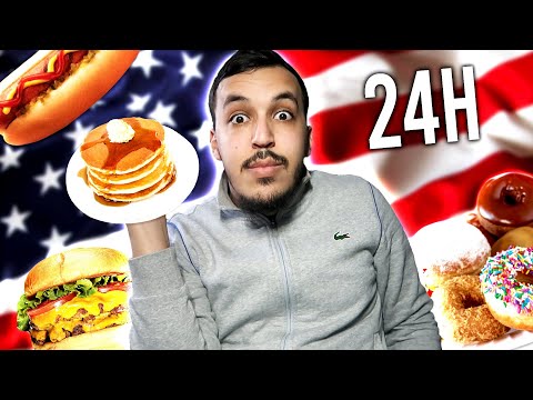 JE MANGE COMME UN AMERICAIN PENDANT 24H ! - YouTube