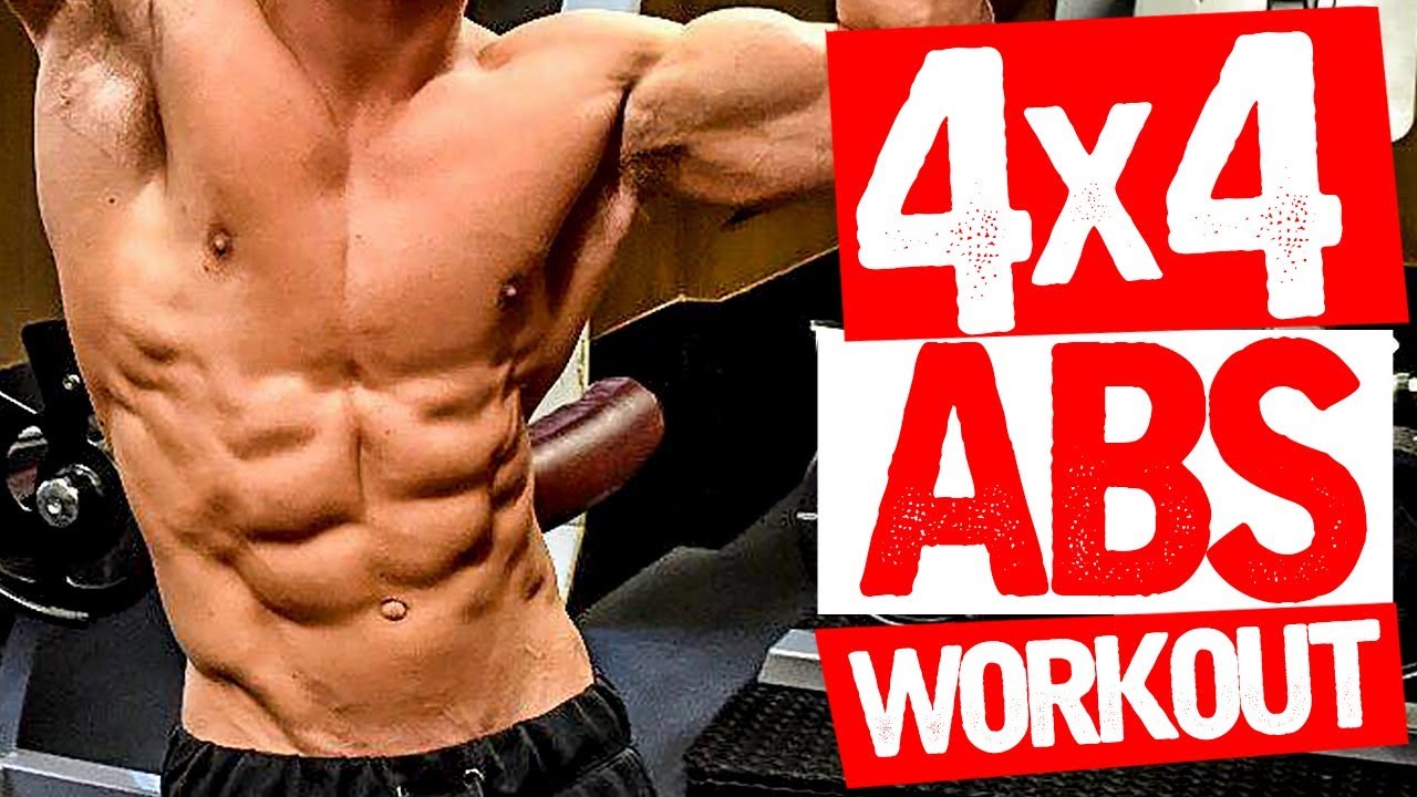 Abs Workout! (QUICK 4X4 CIRCUIT!) - YouTube