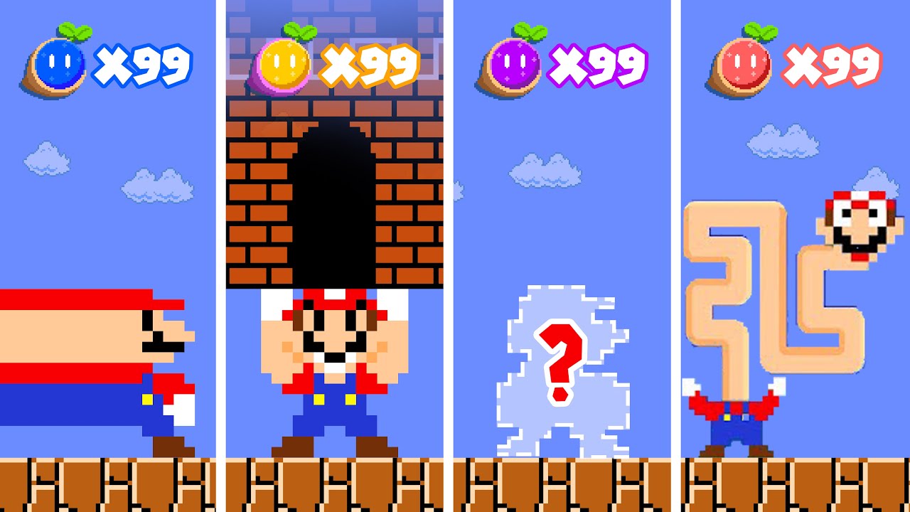 MARIO TRANSFORM: Mario but Every Seed makes Mario's Transform ...