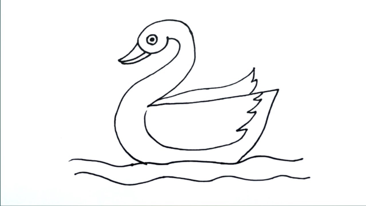 How To Draw A Duck For Beginners || How to Draw a Duck from Number 2 ...