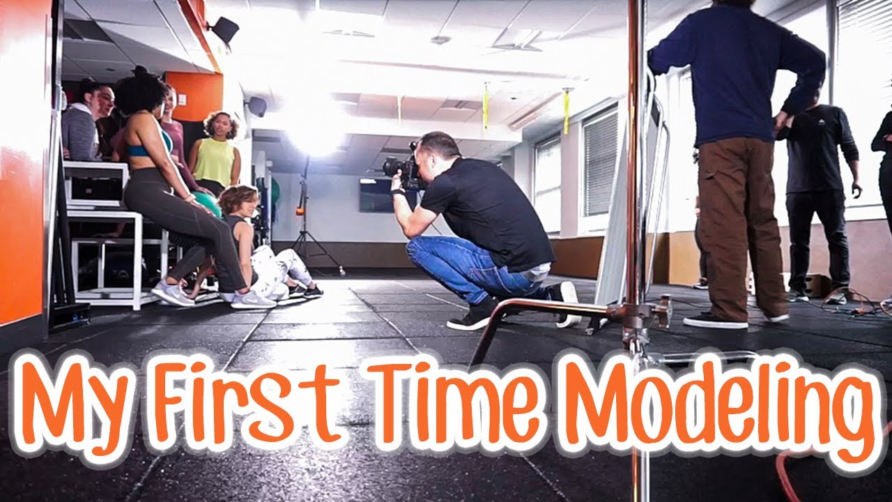 First Time Modeling | Healthworks Fitness Photoshoot - YouTube