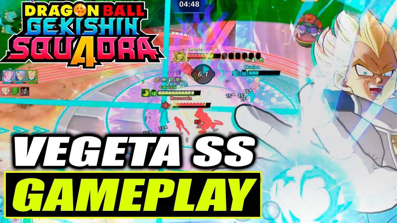 VEGETA SS1 GAMEPLAY, Its Amazing – Dragon Ball Gekishin Squadra (2025 ...