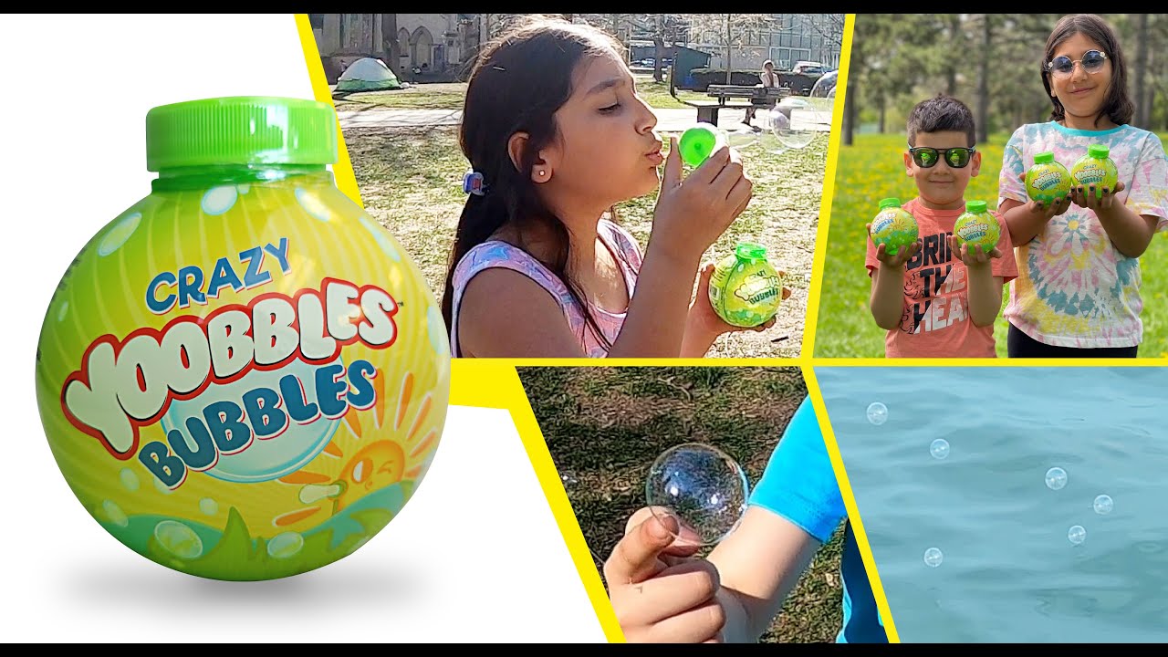 Wishbone Products brings Yoobbles Bubbles - Fun Summer Bubbles - YouTube