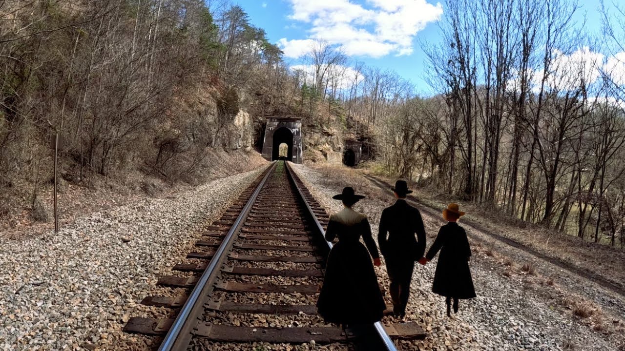 1800s Cemetery on top of Train Tunnel - Who's buried there? Crum, West ...
