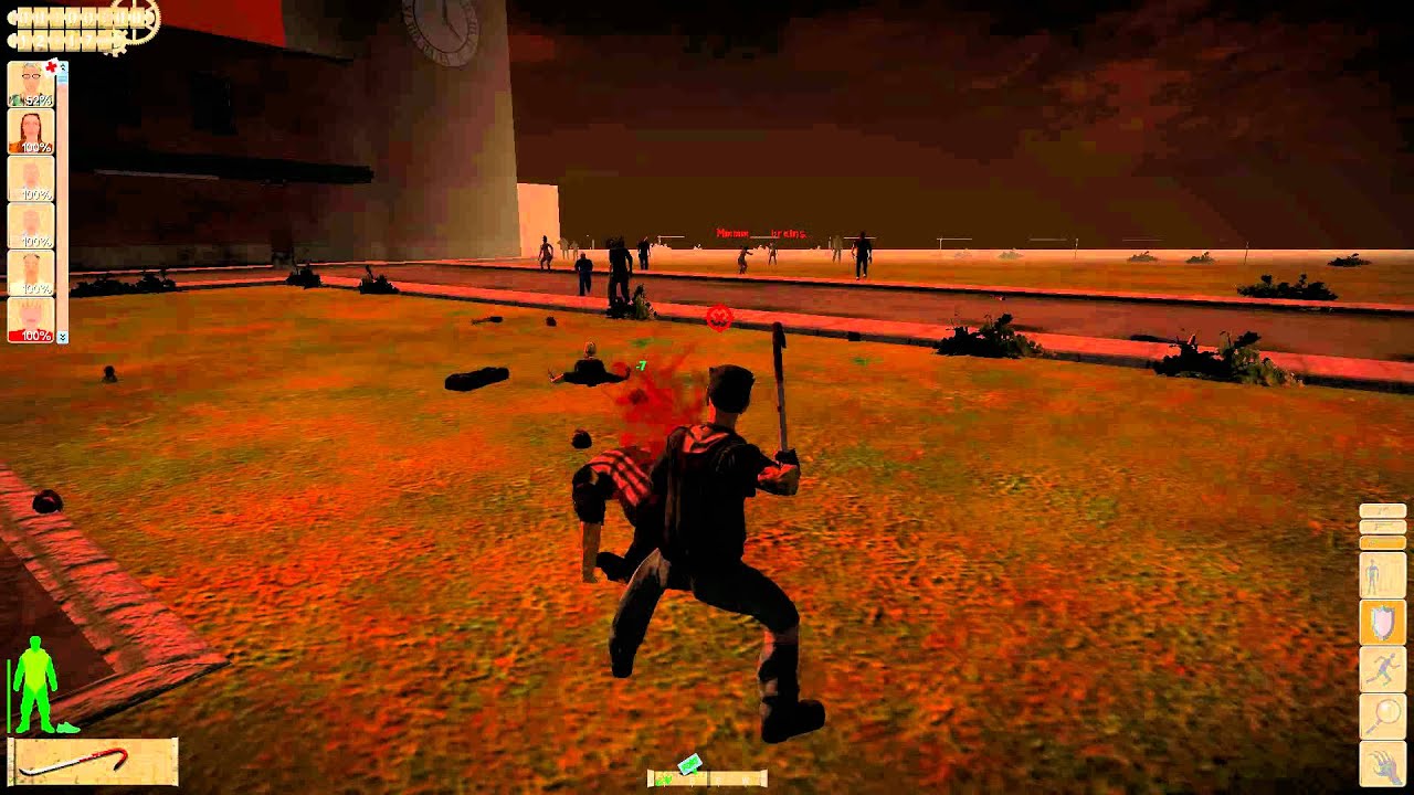 Fort Zombie Crowbar-Only - 45 (School: Final Battle) - YouTube