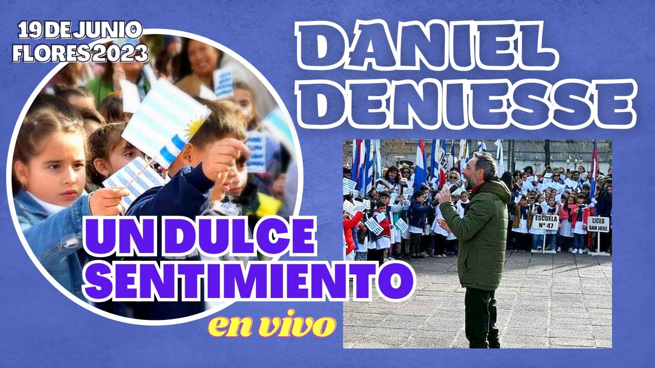 CANCIÓN A LA BANDERA URUGUAYA Un dulce sentimiento 19 de junio 2023 ...