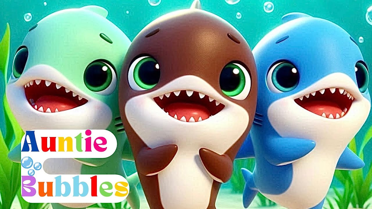 Sharky Dance | Baby Shark | Baby Songs | Nursery Rhymes | Learn Animals ...