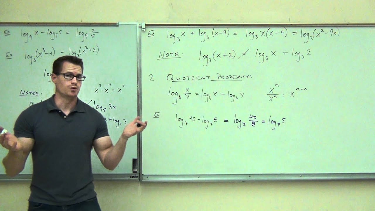 Intermediate Algebra Lecture 12.5 Part 2 - YouTube