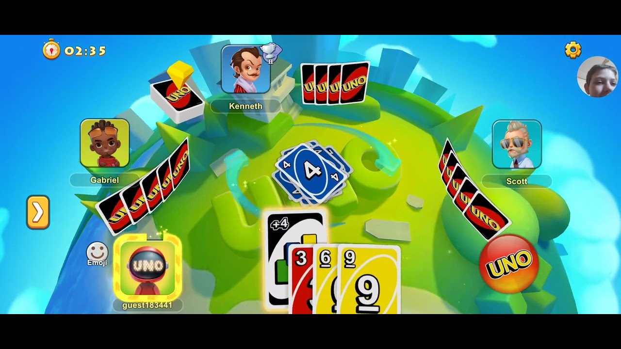 bryson plays uno - YouTube