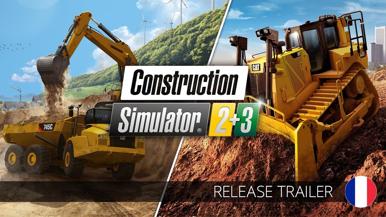 Construction Simulator 2+3 - Switch Edition – Release Trailer (FR ...