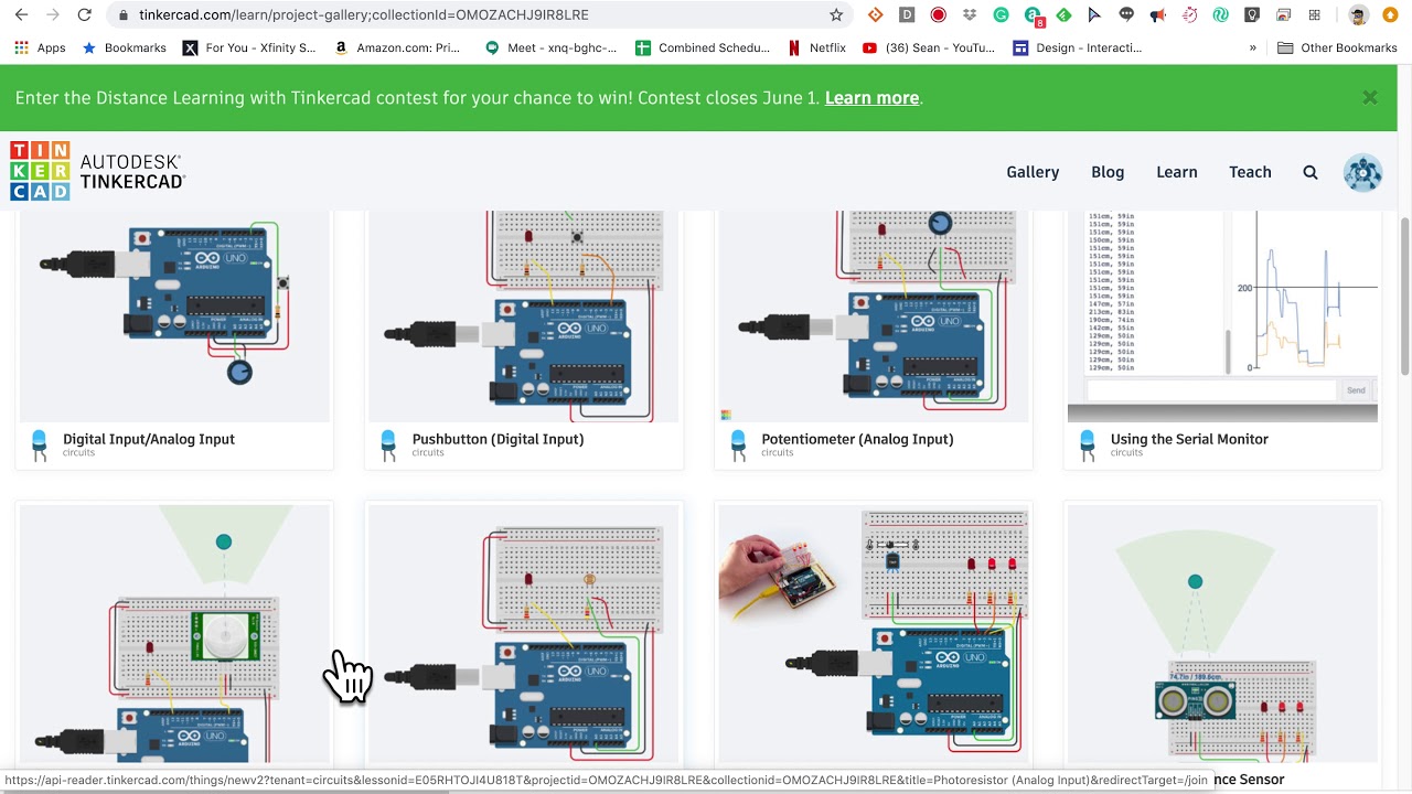 G9 Task 8 TinkerCad Circuit Diagram - YouTube