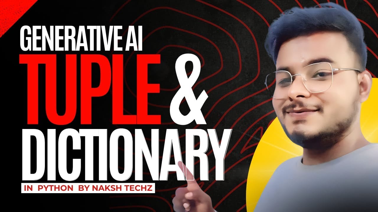 Gen Ai Part 6 π» Tuple And Dictionary In Python Pythonprogrammer Coding 4357