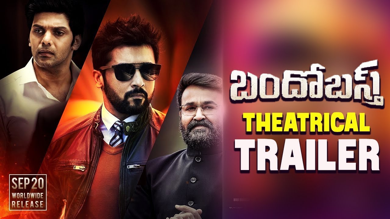 Bandobast Movie Theatrical Trailer | Bandobast Movie | Suriya ...