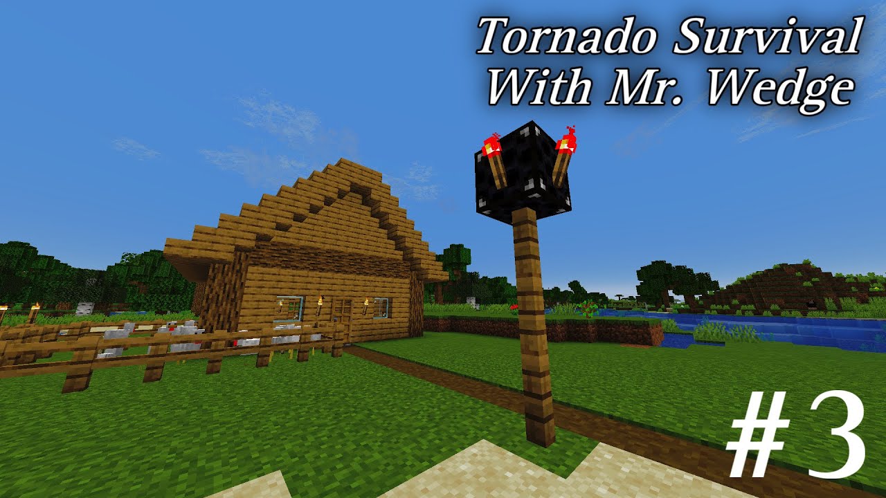 Civil Defense - Minecraft Tornado Survival Episode 3 - YouTube