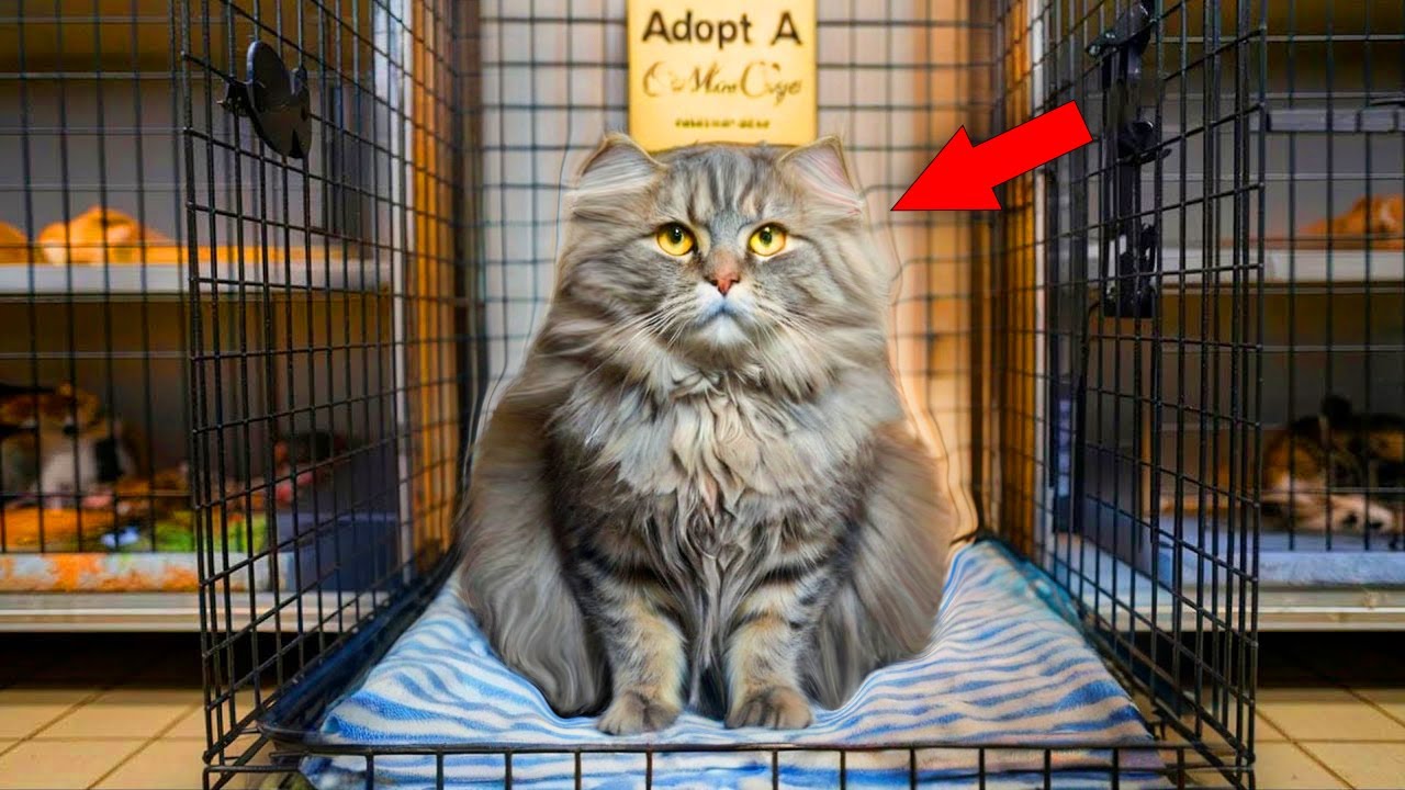A Giant Cat Was Abandoned In A Shelter And After A Few Months, The ...
