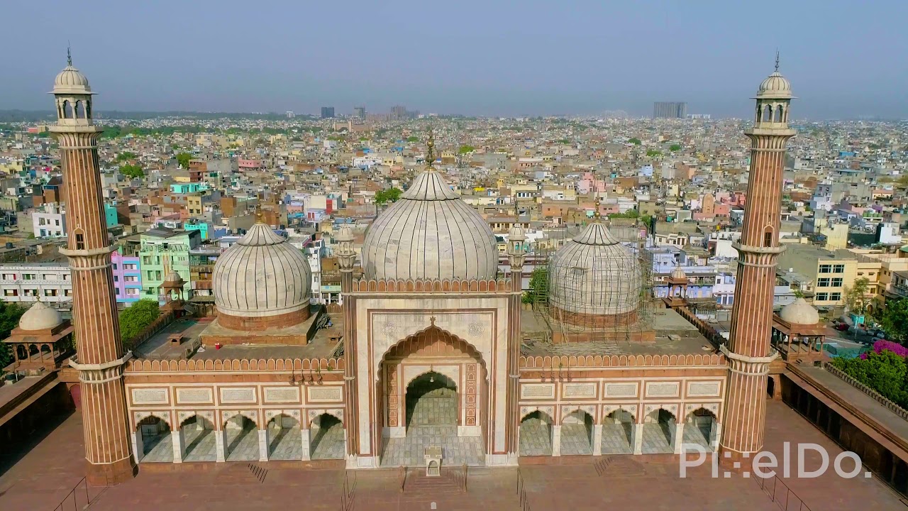 JAMA MASJID Drone Video - YouTube