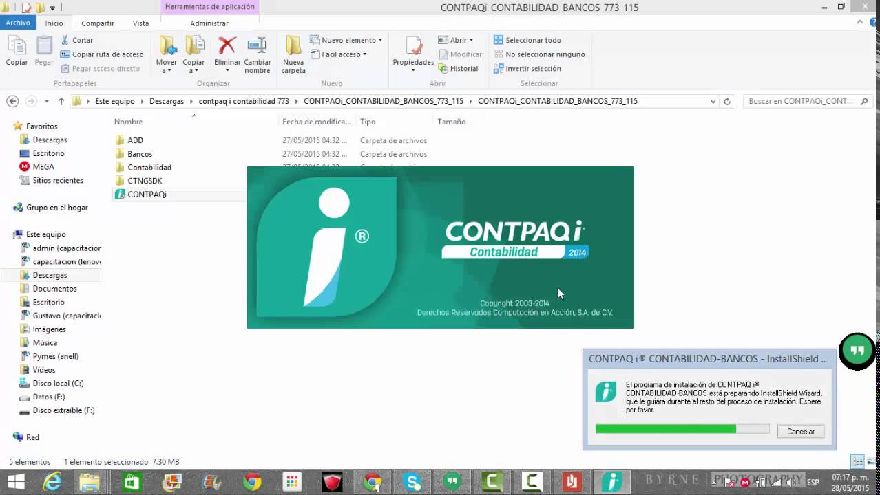 ACTUALIZACIÓN CONTPAQ I CONTABILIDAD 773 - YouTube