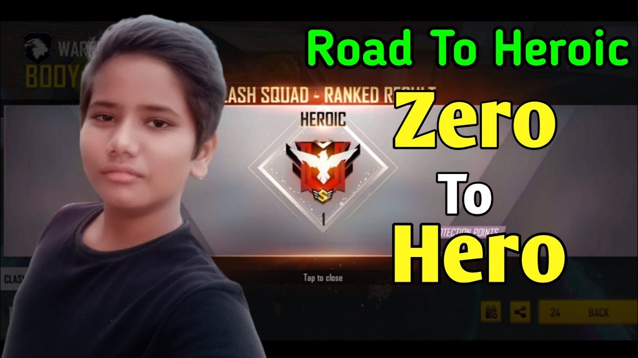 Freefire Zero To Hero | Free fire Heroic Tips Tamil | Indho Gaming ...