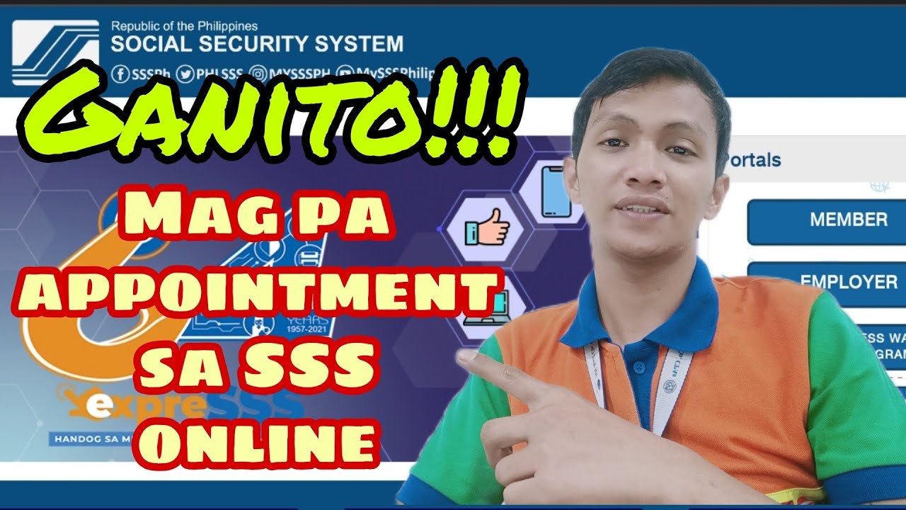 SSS online appointment for umid id 2022 - YouTube