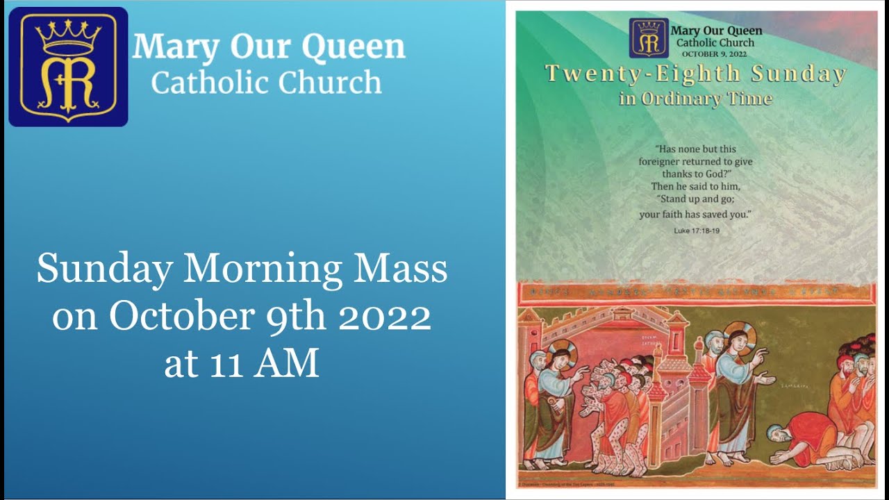 Mary Our Queen Catholic Church Mass on Sunday Morning March 17th 2024 ...