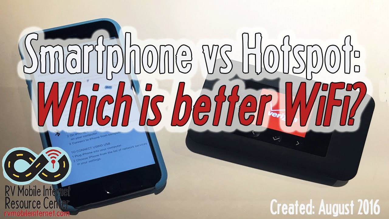 Smartphone vs Mobile Hotspot: Which is Better for RV Cellular WiFi ...