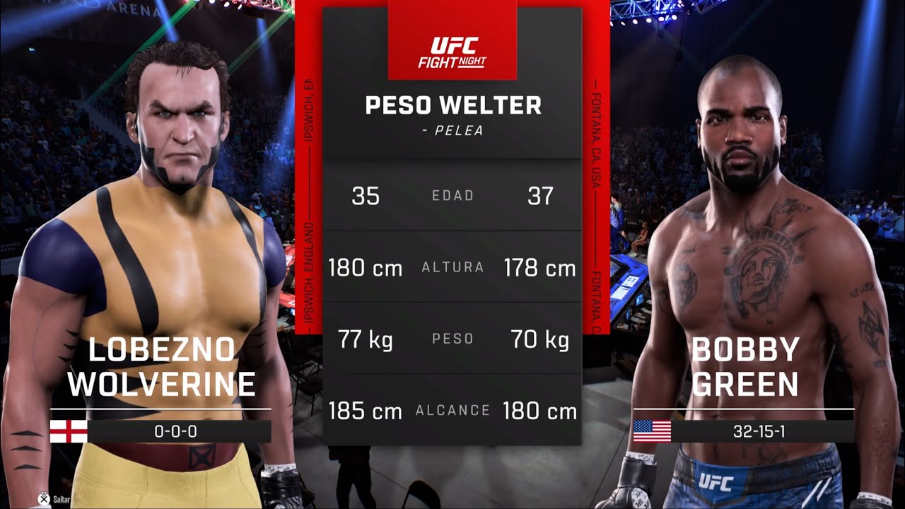 Wolverine vs. Bobby Green - EA Sports UFC 5 - Epic Fight - YouTube