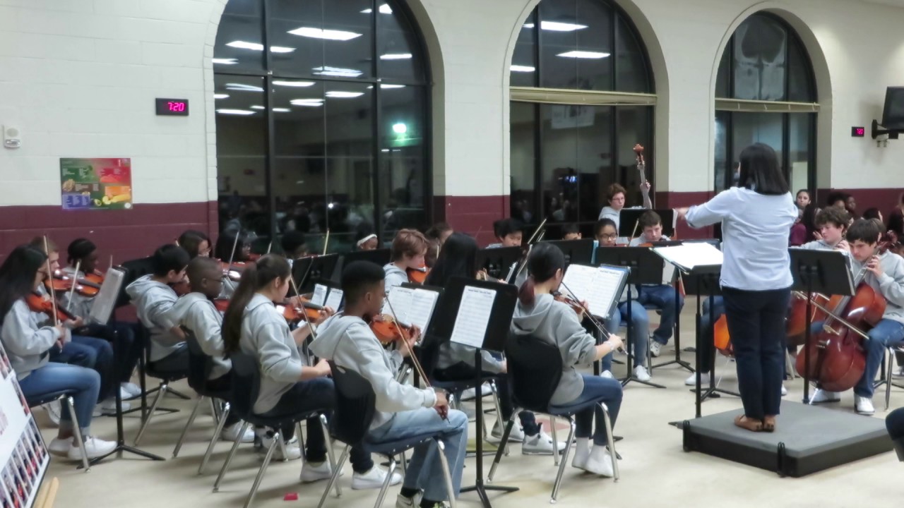 Theme From "Jurassic Park" - Tucker Middle School Orchestra - YouTube