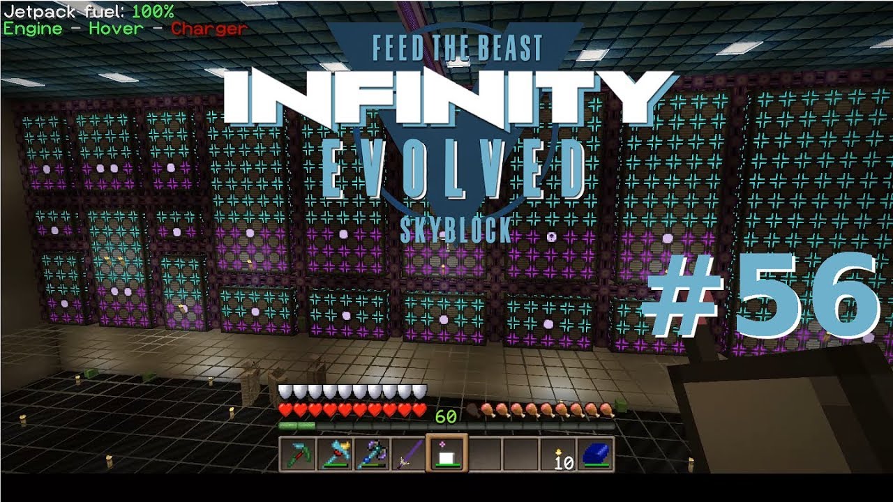 Dragon Heart Automation Part 3 - Minecraft FTB Infinity Evolved Skyblock #56 - YouTube