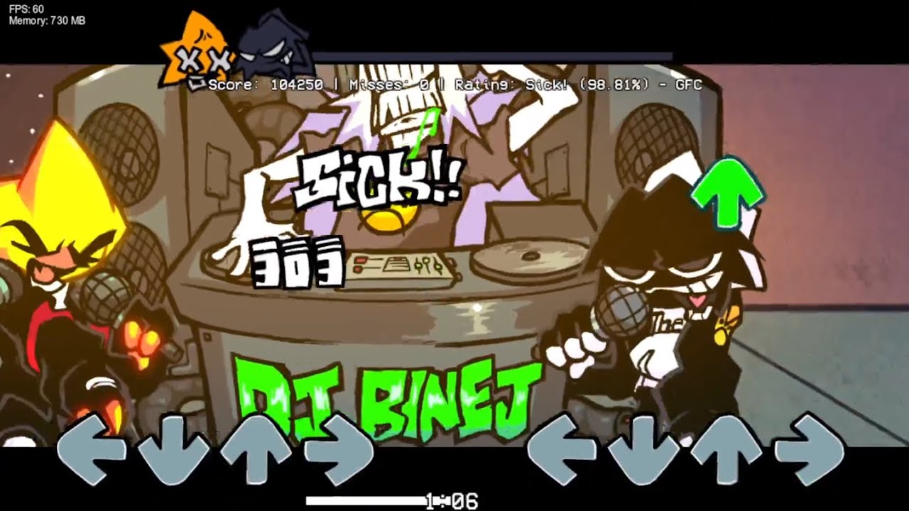 FNF - 7quid ft. binej yeah(CANCELLED BUILD) - Cozmik (zibidi vs requiem ...