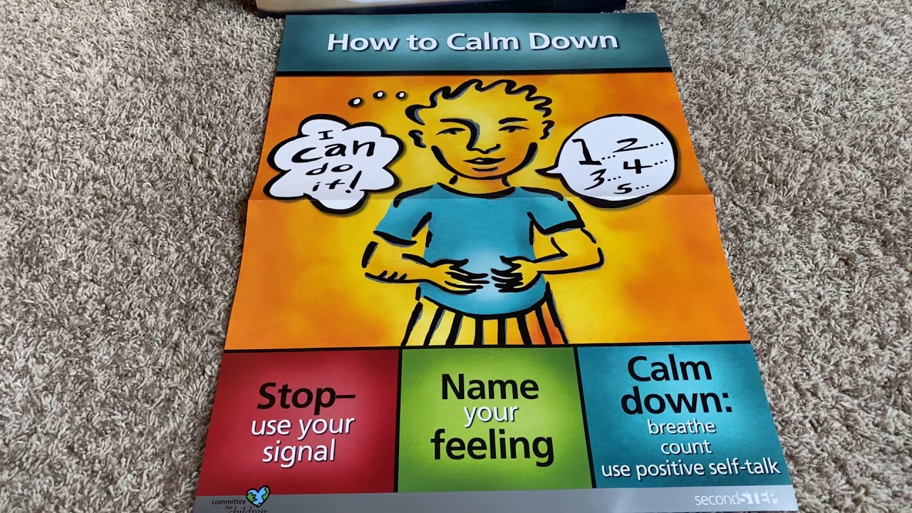 2nd Step: Unit 3 Emotion Management-Lesson 15 “Self-Talk for Calming ...