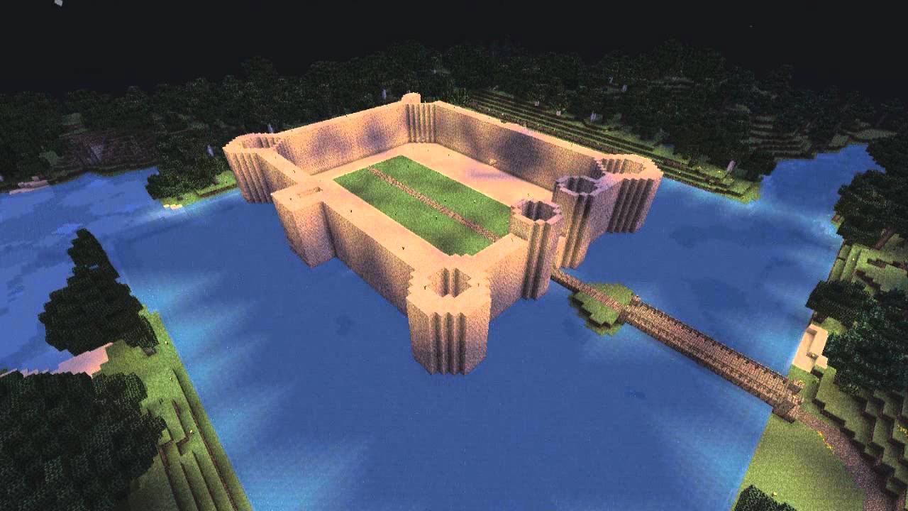 Minecraft Timelapse - Bodiam Castle - YouTube
