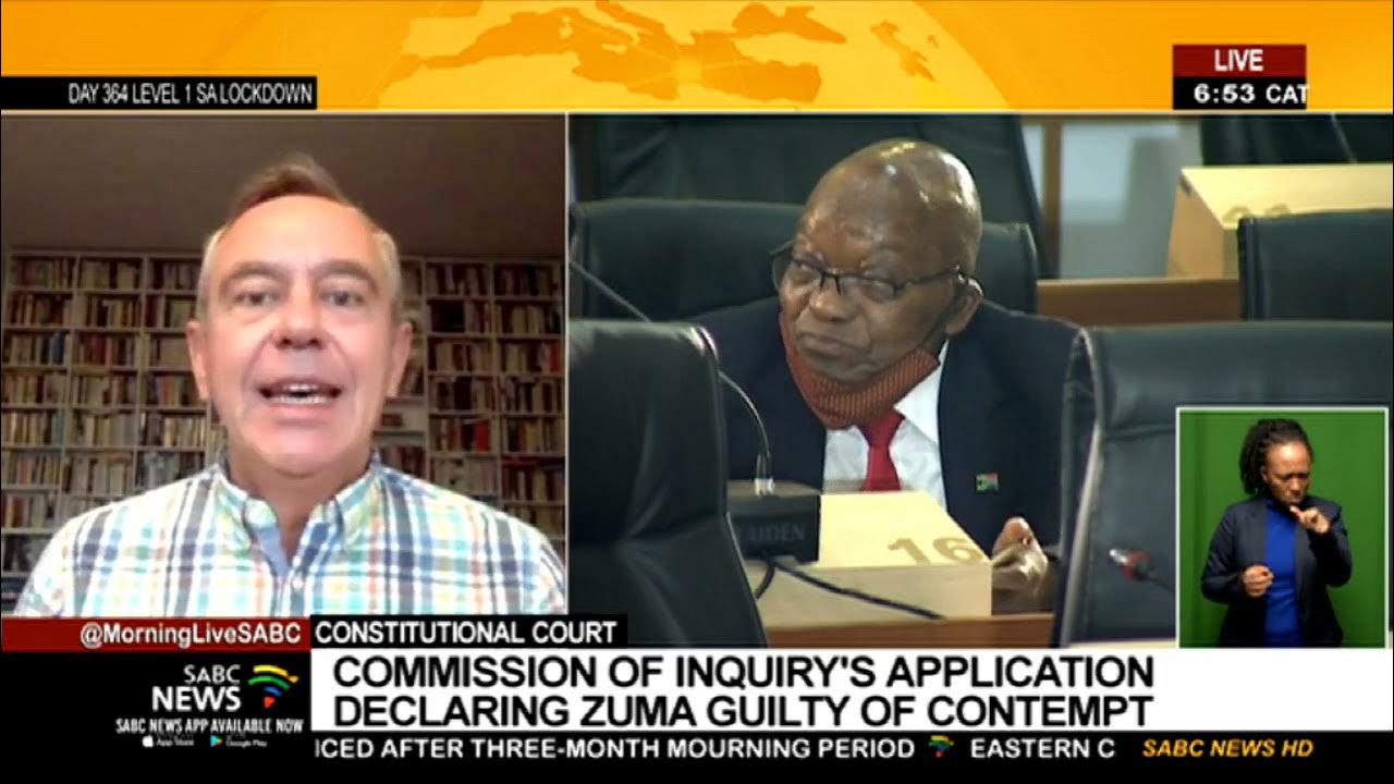Constitutional Court State Commission Application Declaring Zuma