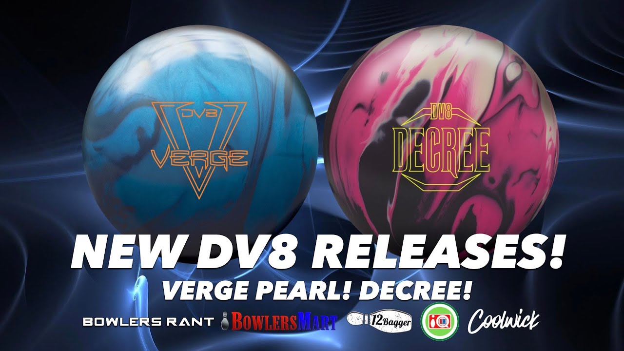 DV8 Verge Pearl and Decree! | Two new symmetrical bowling balls ready ...