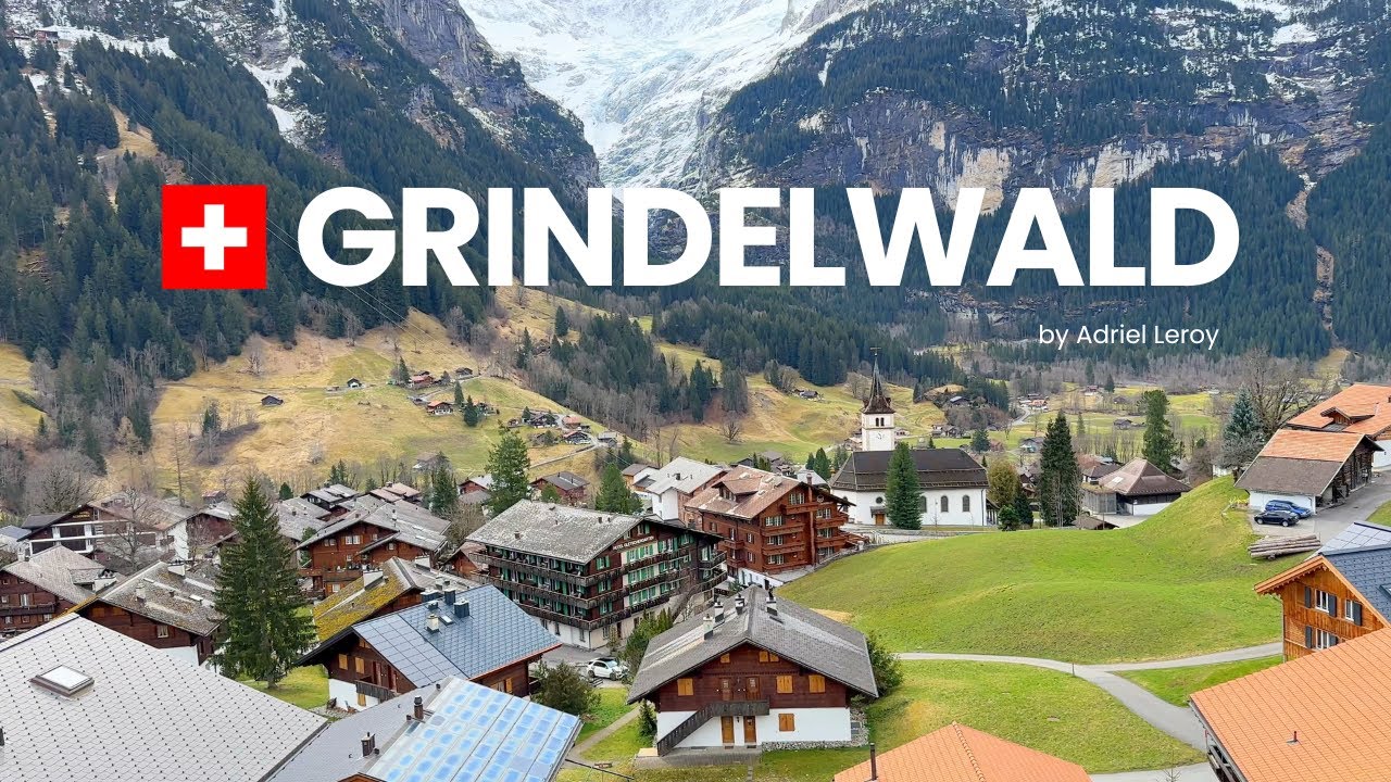 Grindelwald, Switzerland - Beautiful Spring Walk In The Swiss Alps ...