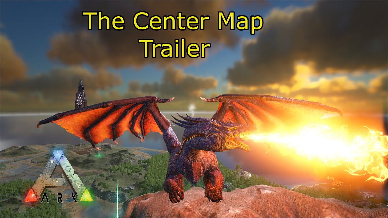 Dansk Ark Survival Evolved - The Center Map - Trailer - YouTube