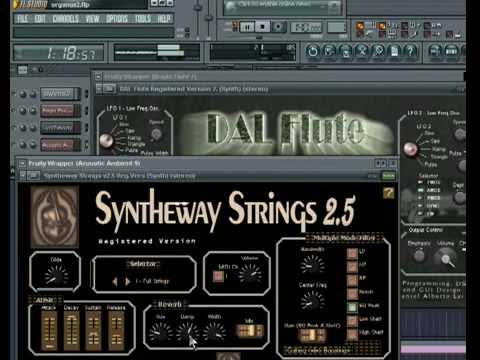 Johann Sebastian Bach: Suite No.2 BWV 1067 Badinerie: Synthphonica Strings, DAL Flute VST Audio ...
