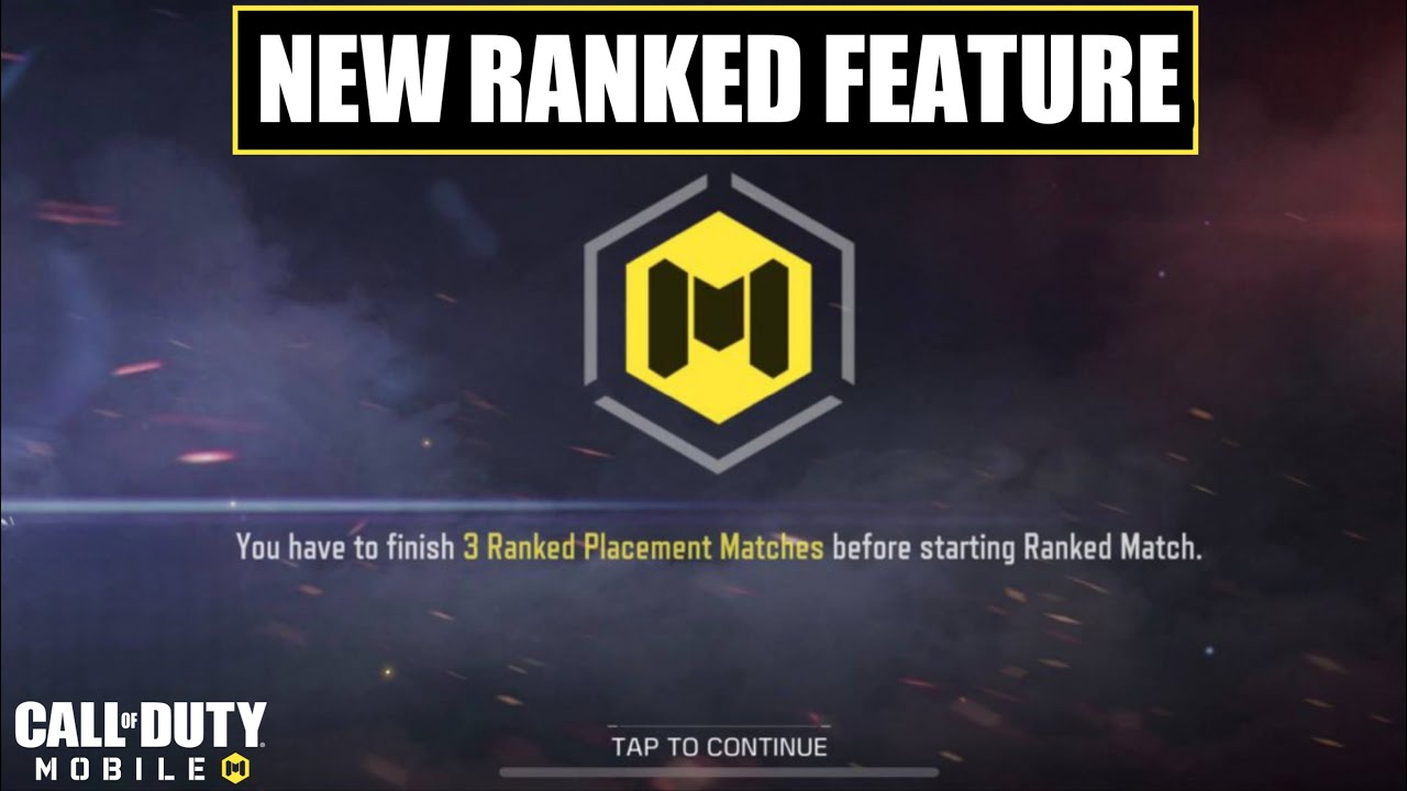*NEW* Codm New Ranked Feature Season 5 Get Wrecked - YouTube
