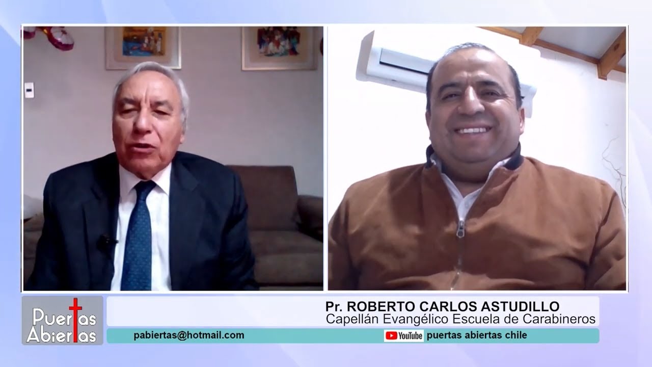Puertas Abiertas - Invitado Pastor Roberto Carlos Astudillo - YouTube