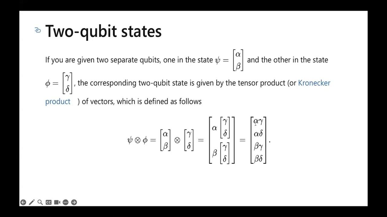 Quantum Computing: A Gentle Introduction for Mathematicians (Part 2) - Konstantina Trivisa - YouTube