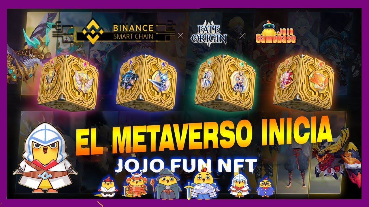 Jojo Fun y Fate Origin Preventa de NFT y primero juego del multiverso JoJo - YouTube