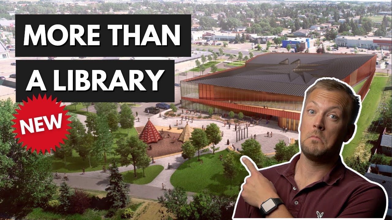 AMAZING New Library Coming Soon in Airdrie, AB! - YouTube